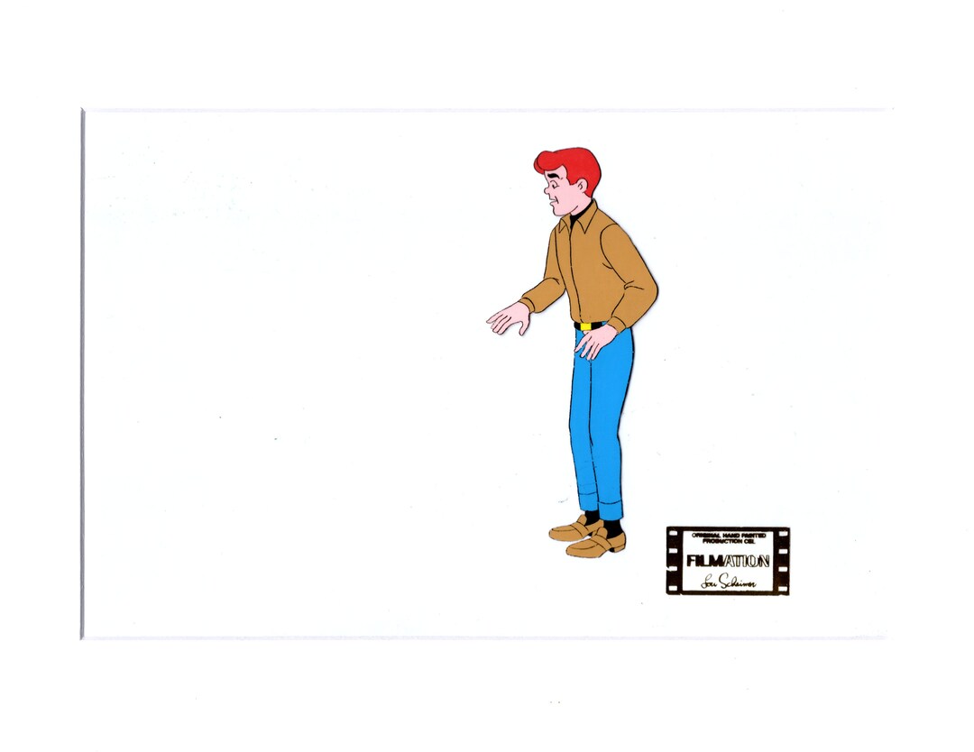 Archie Funhouse Production Animation Art Cel Filmation 1970-1971 5 - Etsy