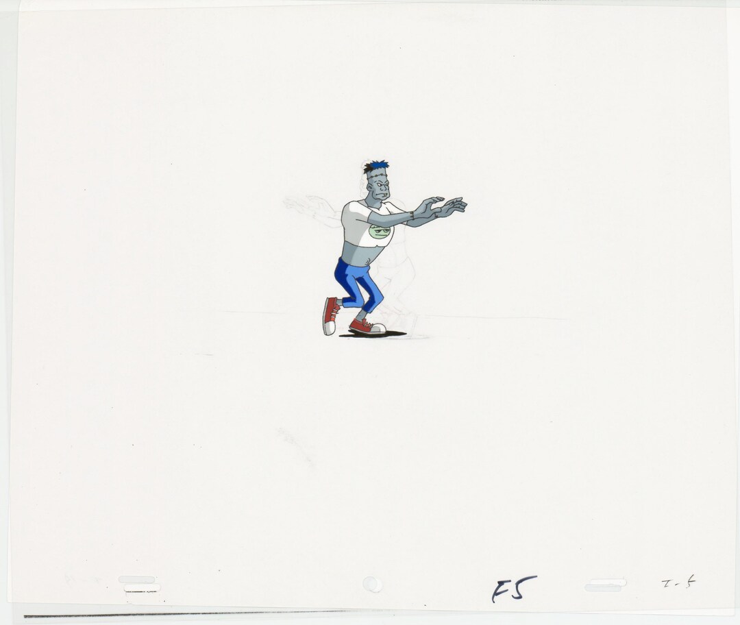 Monster Mash 2000 DIC Original Production Animation Art Cel From Movie ...