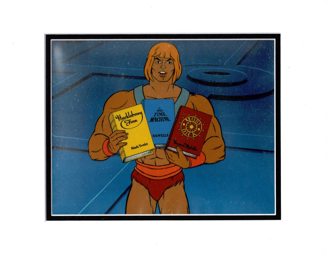 HE-MAN MOTU Production Animation Cel Setup Filmation 1985 Rd8 - Etsy
