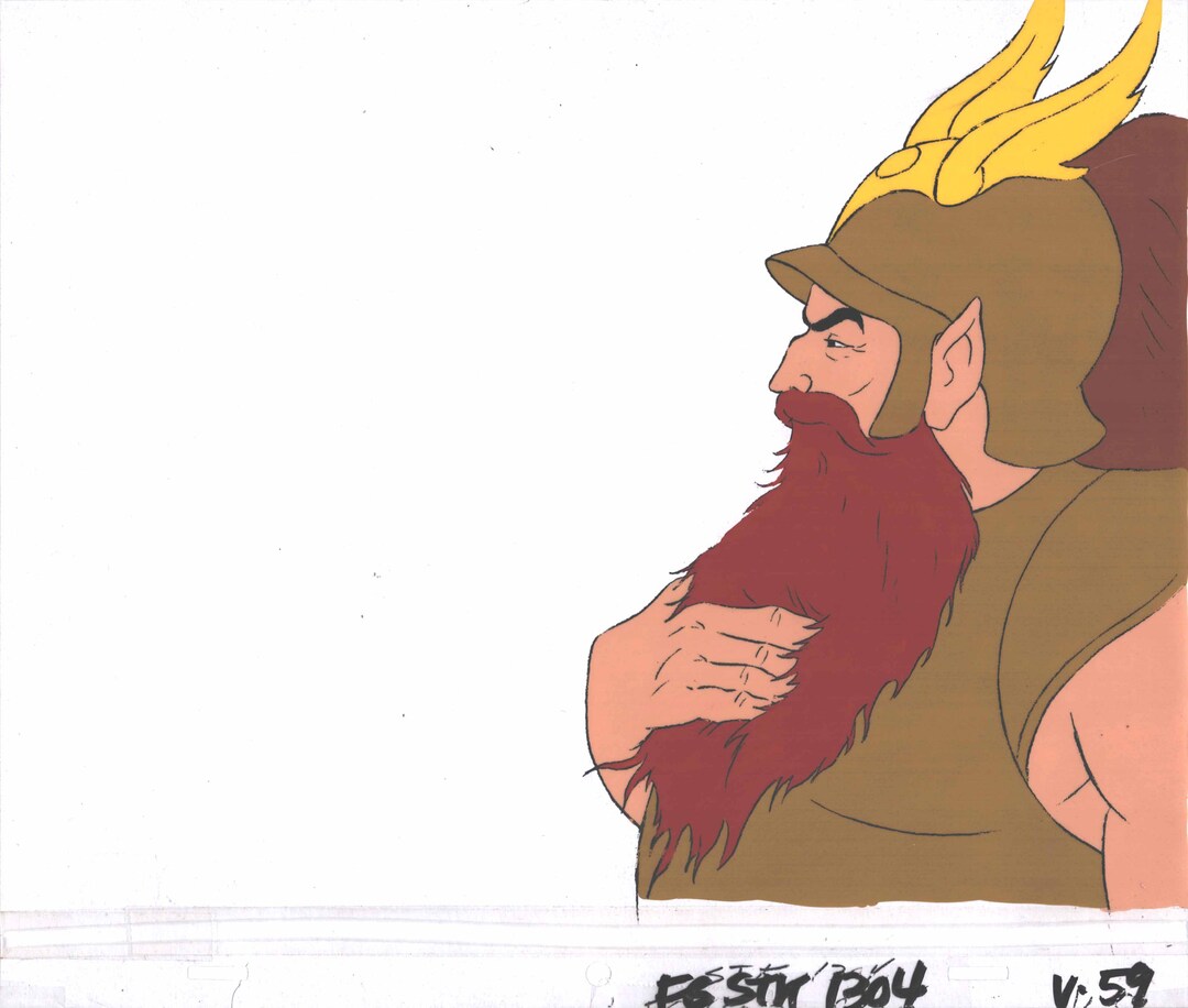 Flash Gordon Prince Vultan Filmation Production Animation Art Cel V59 ...