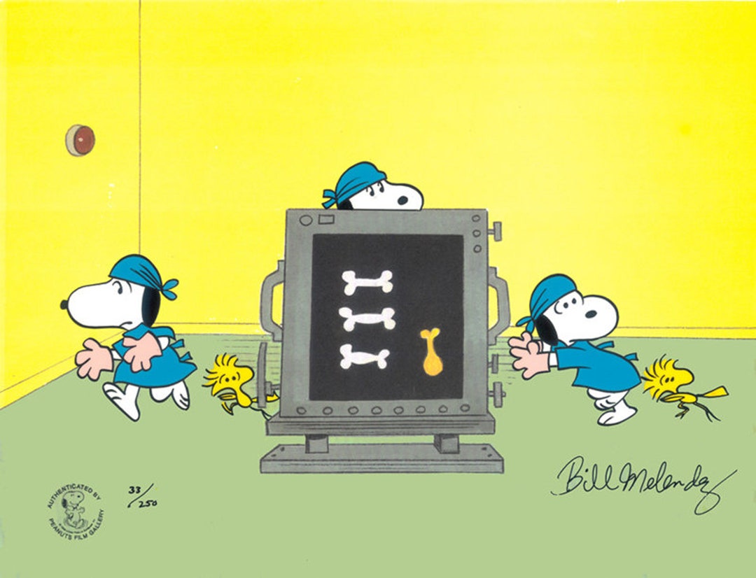 PEANUTS and Charlie Brown "dr Snoopy" Limited Edition of 250 Animation ...