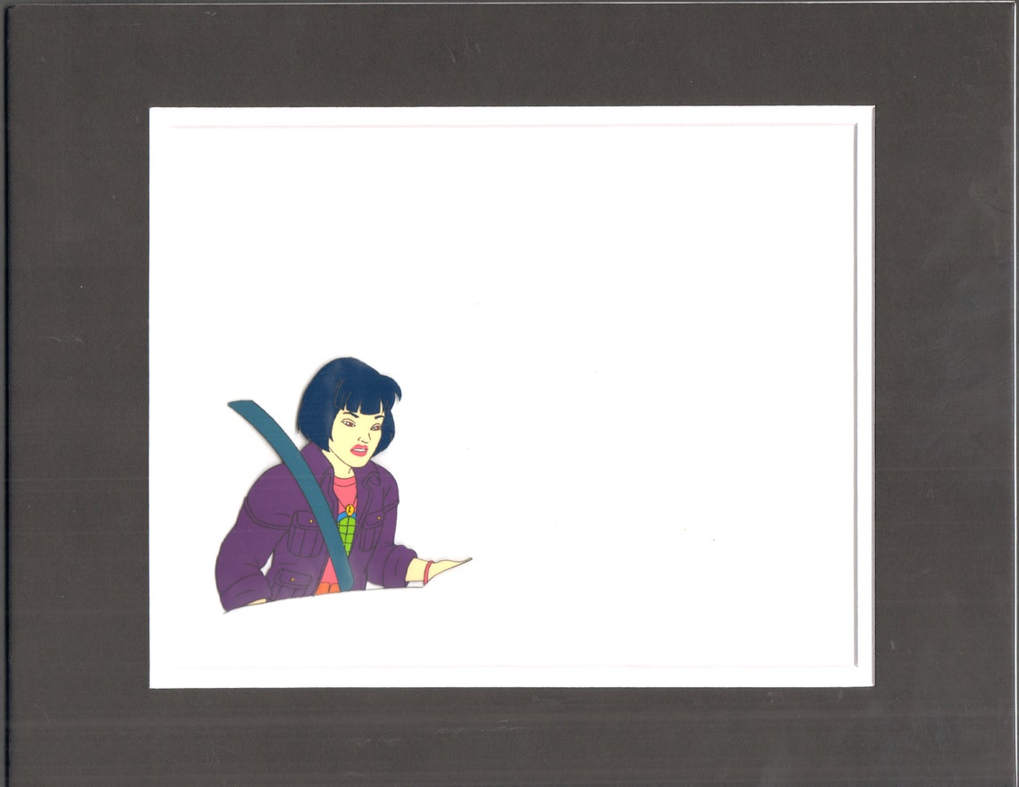 Captain Planet Gi Original Production Animation Cell Hanna - Etsy