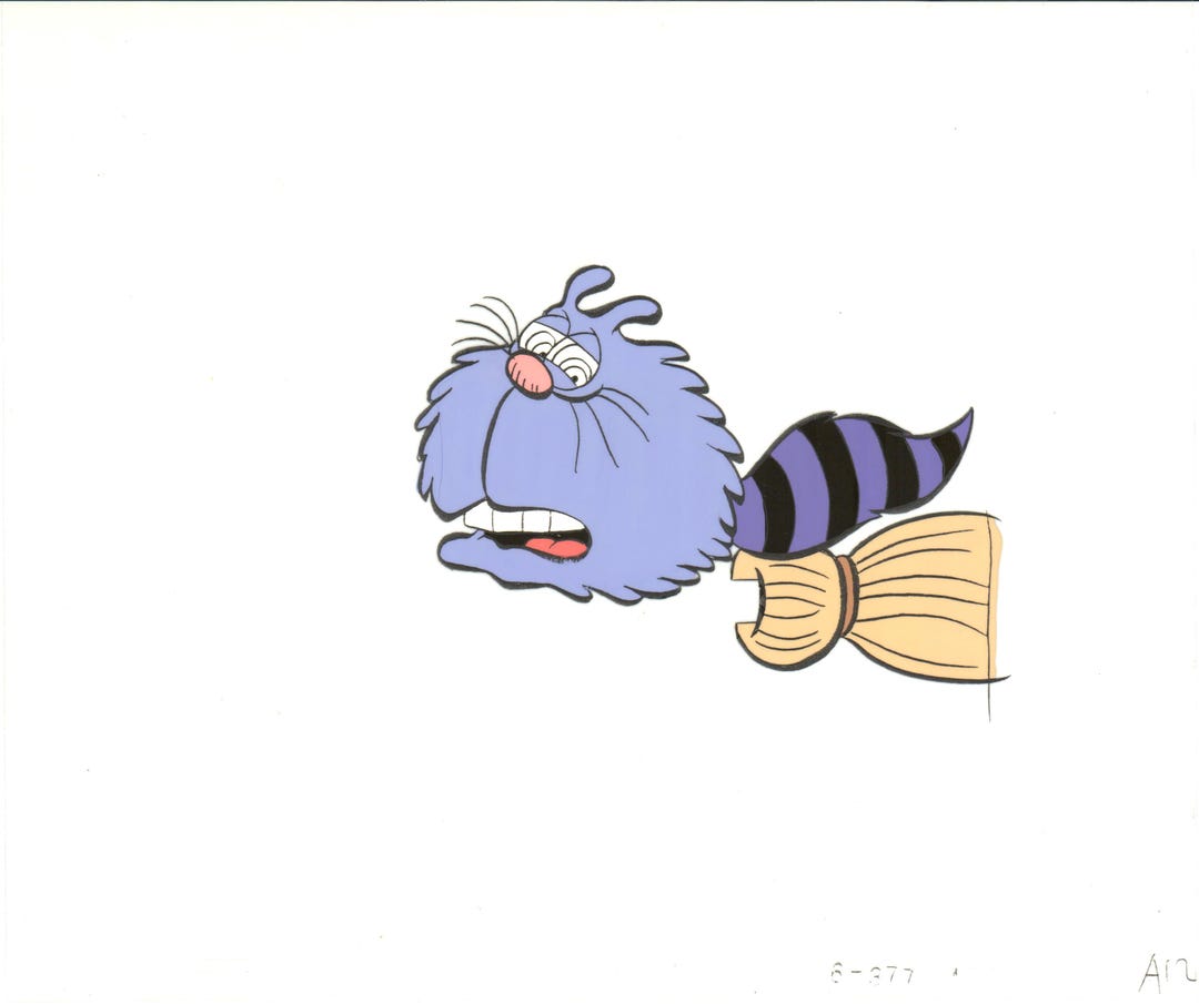 Mother Goose Grimm Grimmy Cel Production Animation Vintage Cartoon 1991 ...