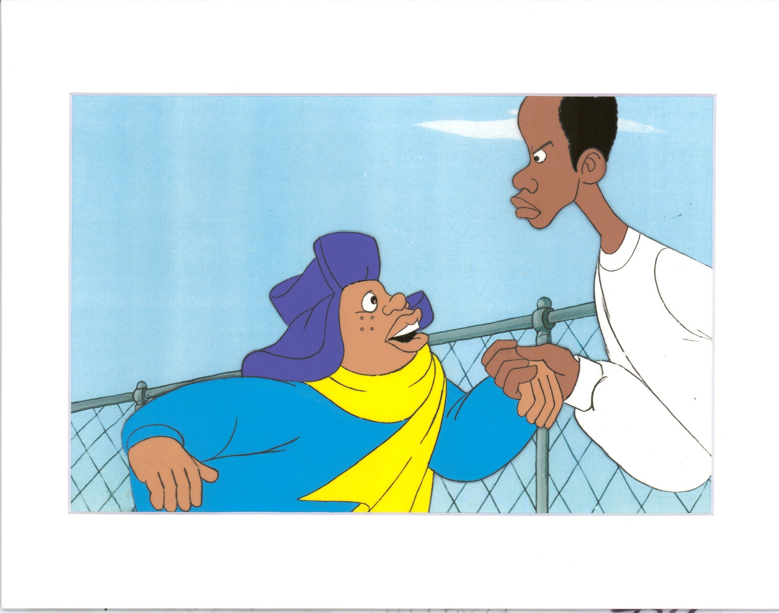 Fat Albert & the Gang Production Animation Cel Used to Make the ...