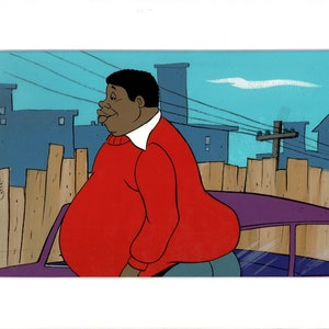 Fat Albert & the Gang Production Animation Cel and Hand-painted ...