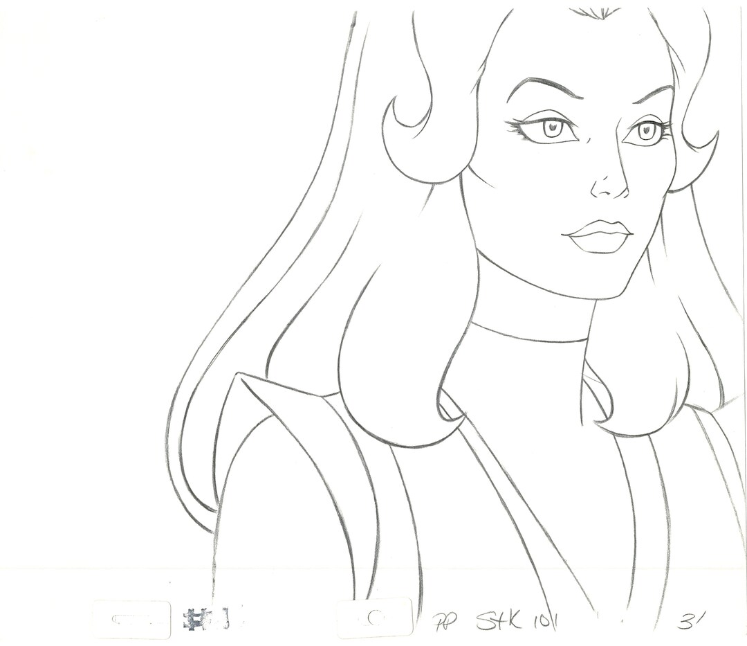 She-ra Princess of Power Animation Production Cel Drawing Filmation ...