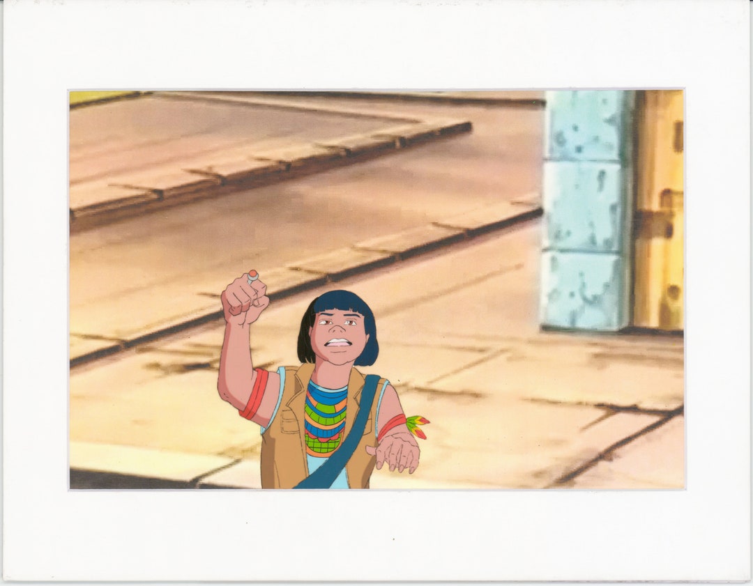 Captain Planet Ma-ti Original Production Animation Cel DIC 1990-92 8 ...