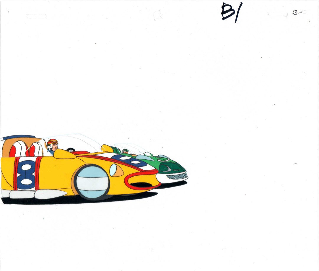 Speed Racer - New Adventures Mach Go Go Go Production Cell Gl - Etsy