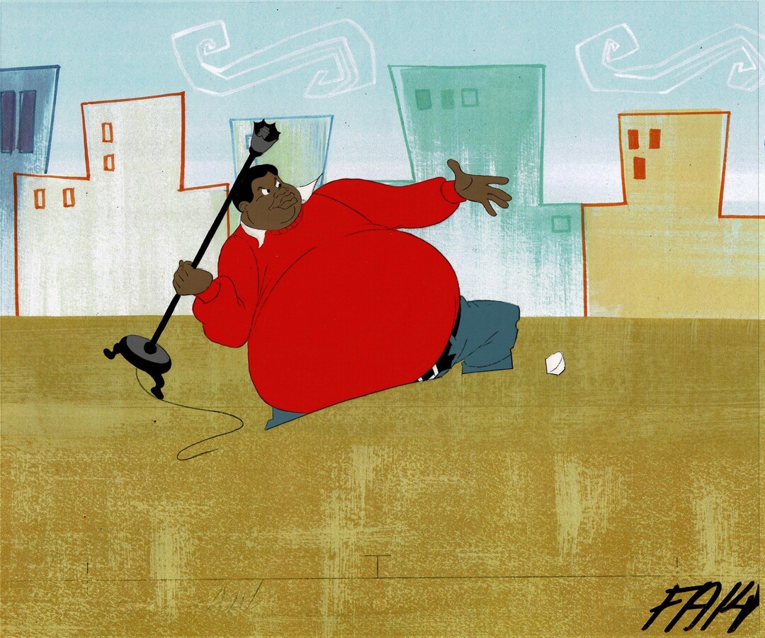 FAT ALBERT & the Gang Production Animation Cel N Drawing Filmation 1972 ...