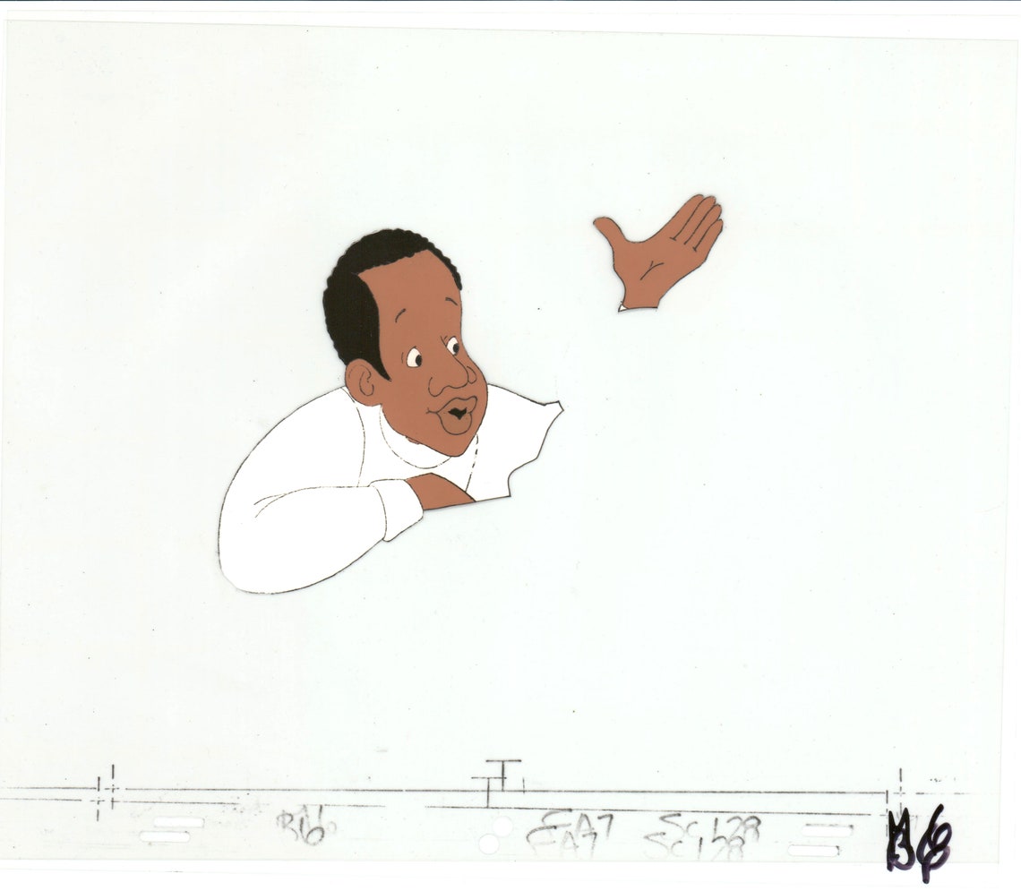 Fat Albert & the Gang Production Animation Cel Used to Make - Etsy