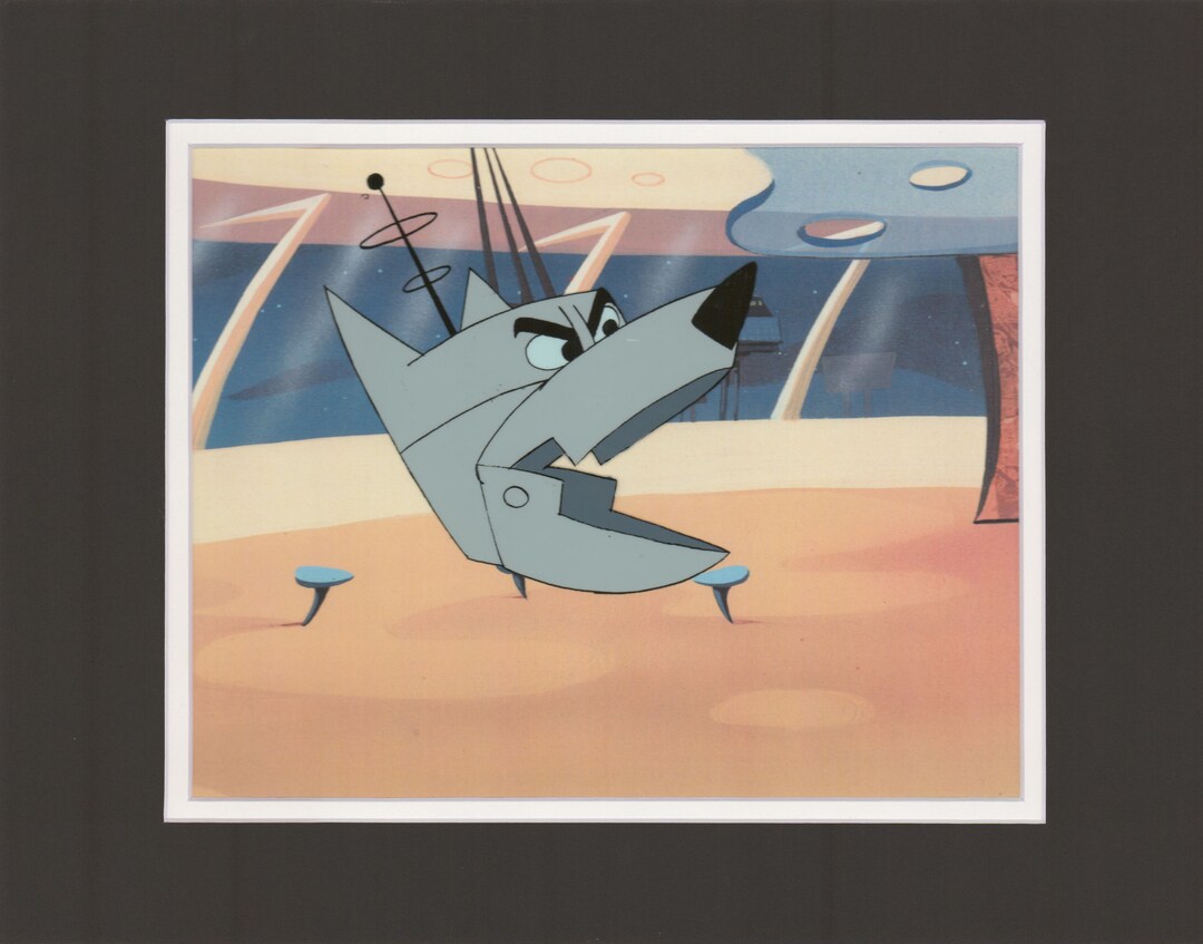 THE JETSONS Robot Dog Production Animation Art Cel Hanna Barbera B3132 ...
