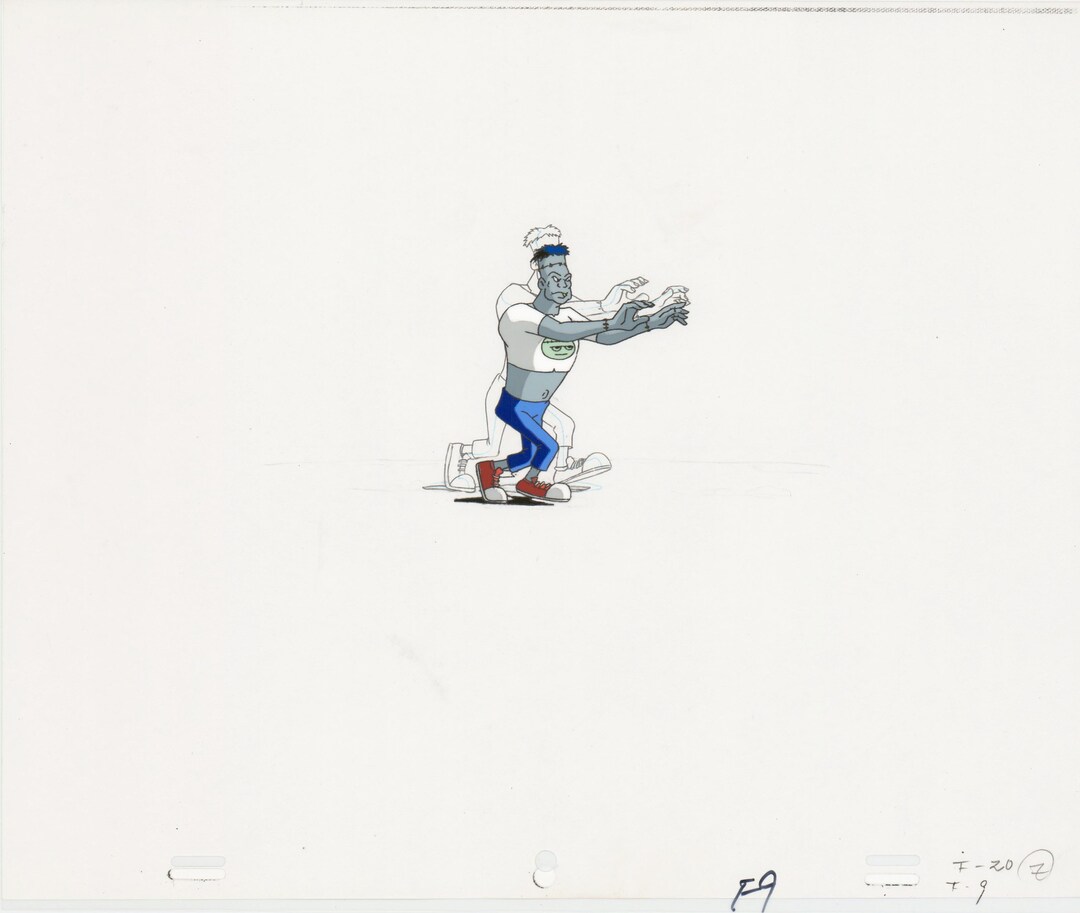 Monster Mash 2000 DIC Original Production Animation Art Cel From Movie ...