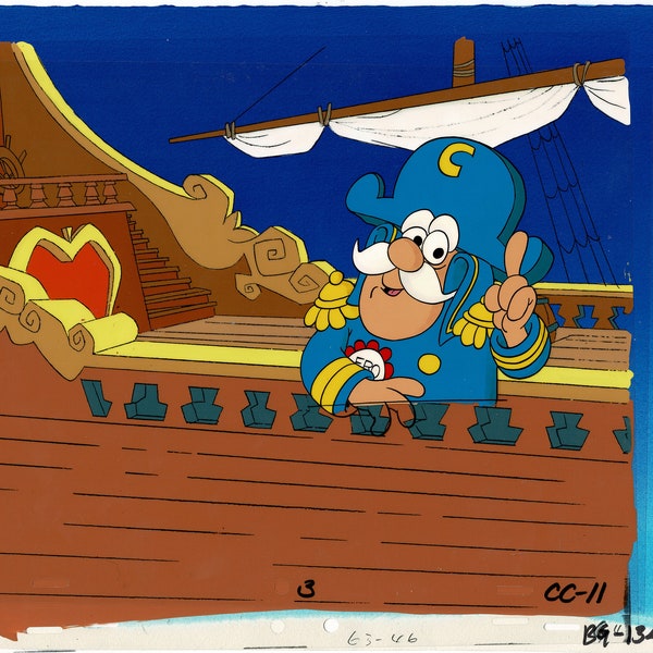 Captain Crunch - Etsy