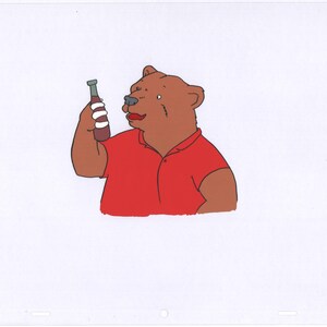 Bear and the Fly Paula Winter Production Animation Cel Daniel Ivanick ...