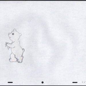 Happy Birthday Moon Frank Asch Production Animation Cel Daniel Ivanick ...