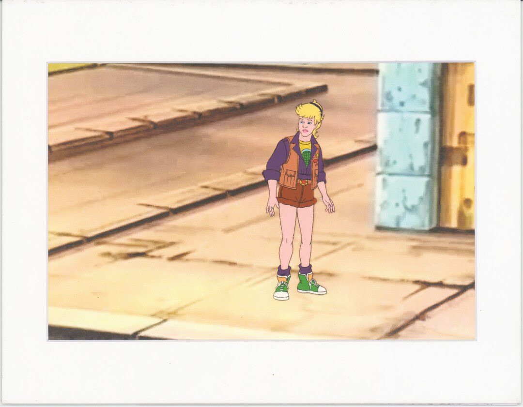 Captain Planet Linka Original Production Animation Cel From DIC 1990-92 ...