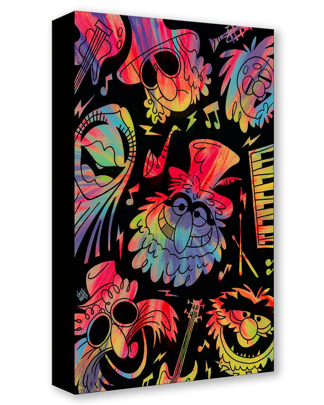 The Muppets Walt Disney Fine Art Beau Hufford Limited Edition of 1500 ...