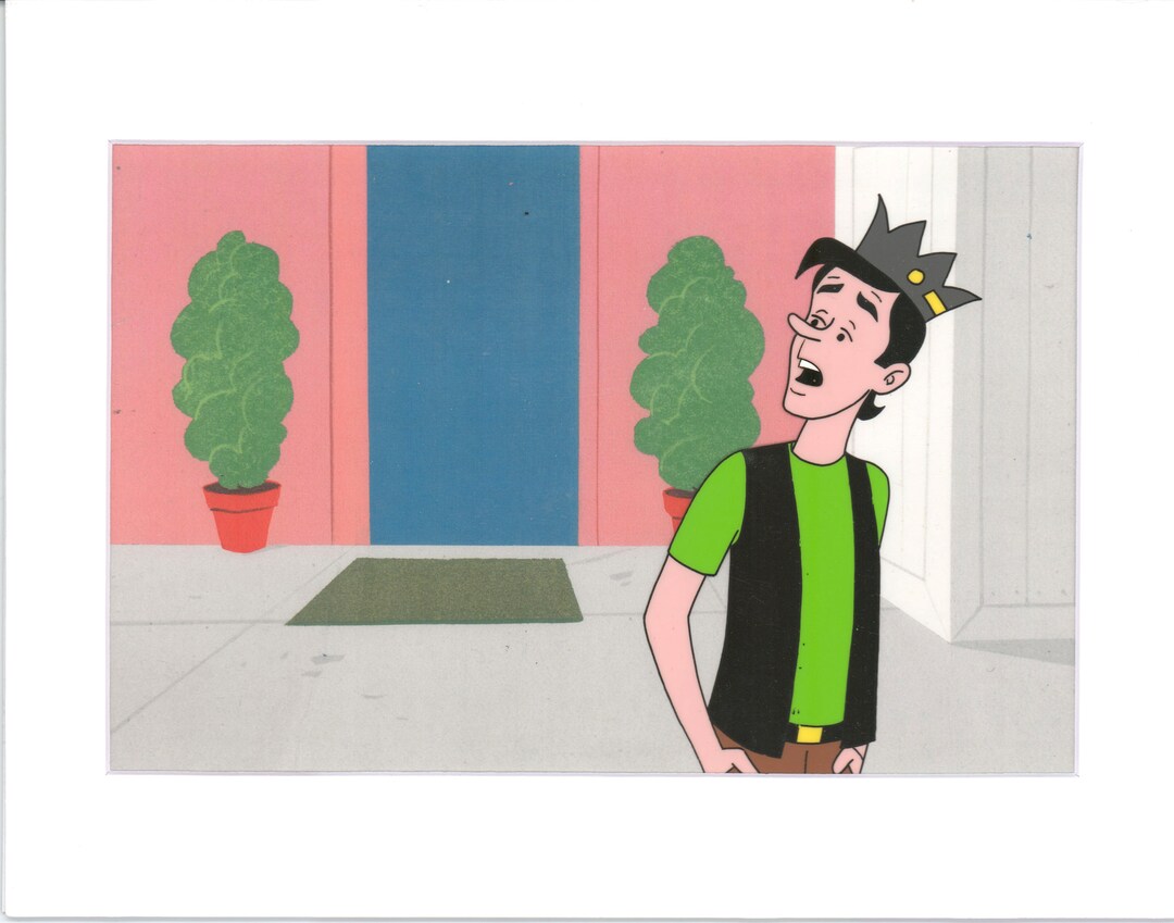 Archie Production Animation Art Cel Setup From Filmation 1968-1969 ...