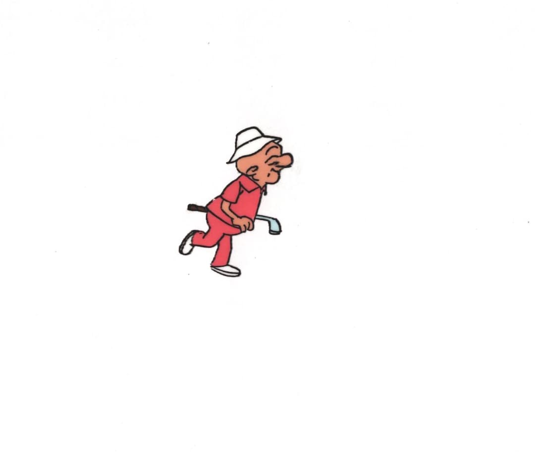 Mr Magoo Original Cartoon Production Animation Art Cel and Drawing 1977 ...