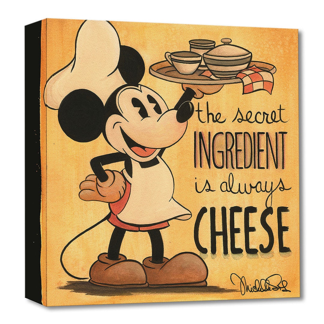Mickey Mouse Kitchen Cook Walt Disney Fine Art Michelle St. Laurent Ltd ...
