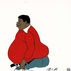 Fat Albert & the Gang Production Animation Cel and Hand-painted ...