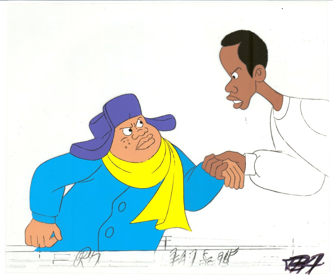 Fat Albert & the Gang Production Animation Cel Used to Make - Etsy