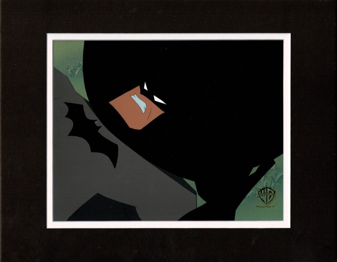 Batman the Animated Series BTAS Production Animation Cel Warner Bros DC ...