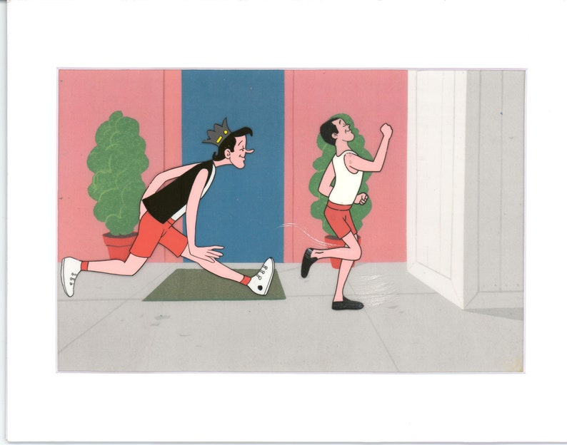 Archie Production Animation Art Cel Setup From Filmation 1968-1969 ...