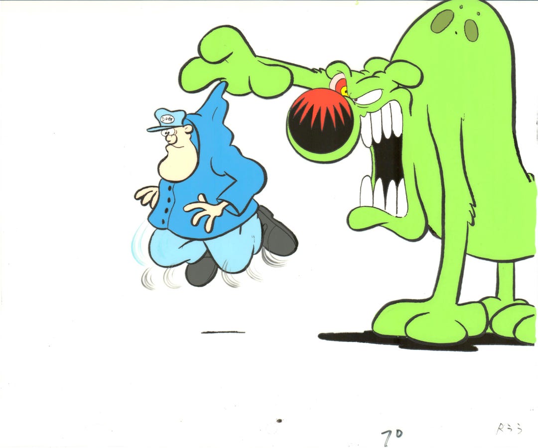 Mother Goose Grimm Grimmy Cel Production Animation Vintage Cartoon 1991 ...