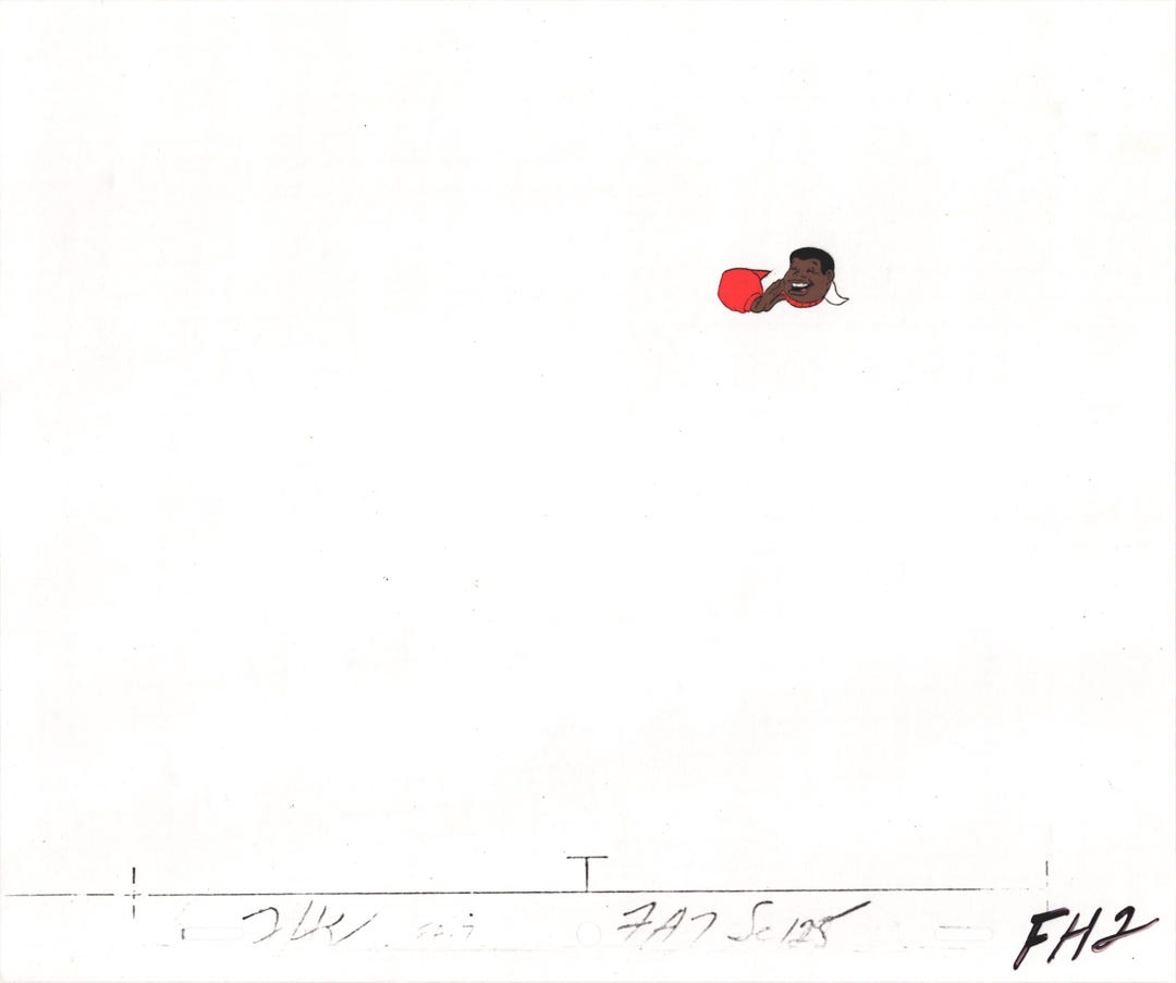 FAT ALBERT & the Gang Production Animation Cel N Drawing Filmation 1972 ...