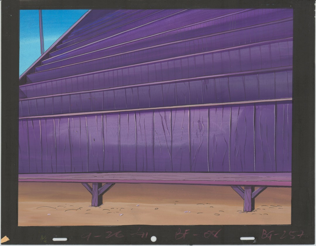 Back to the Future BTTF Hand-painted and Screen-used Original ...