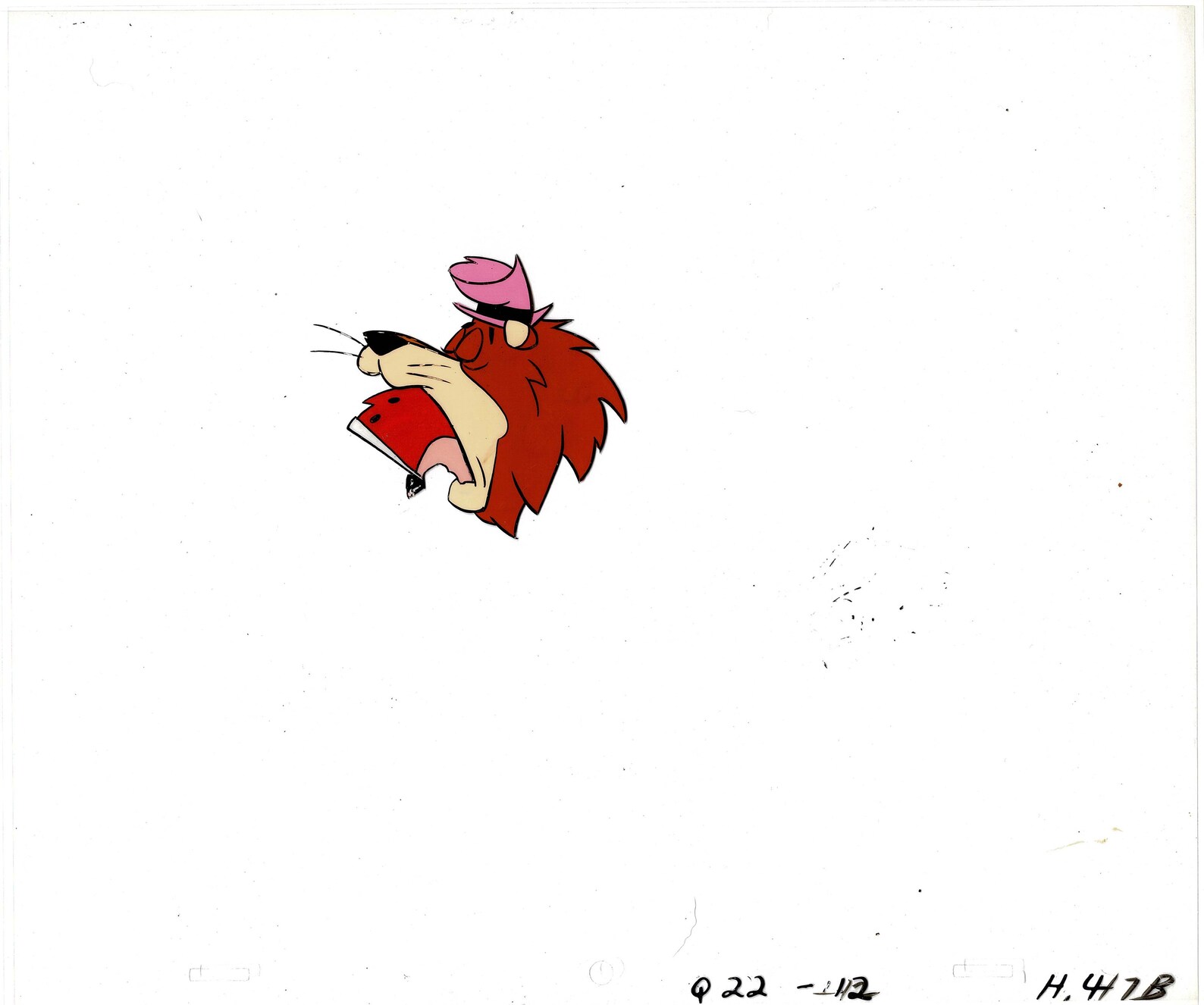 LIPPY the Lion HARDY Har Har Production Animation Cel Setup - Etsy