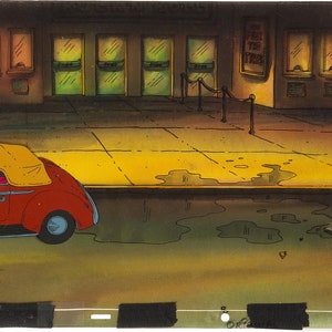 Hey Good Lookin Ralph Bakshi HUGE Master Setup: Production Pan Cel and ...