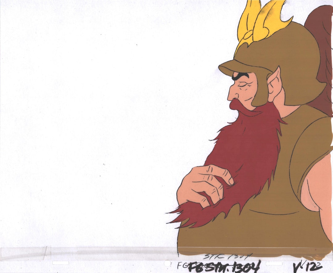 Flash Gordon Prince Vultan Filmation Production Animation Art Cel V12 ...