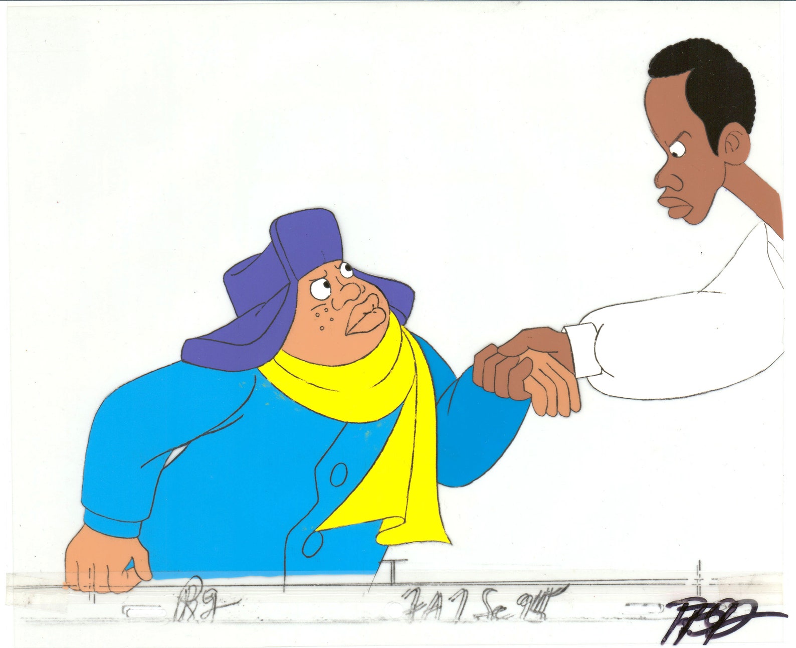 Fat Albert & the Gang Production Animation Cel Used to Make - Etsy