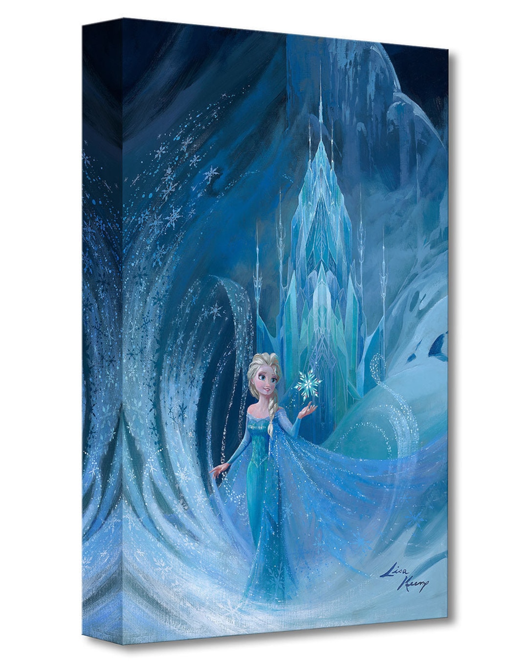 Frozen Elsa Walt Disney Fine Art Lisa Keene Limited Ed of 1500 TOC ...