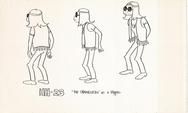 Hero High and More Production Model Sheet Copy Lot 40 Pgs 1982 Cartoon ...