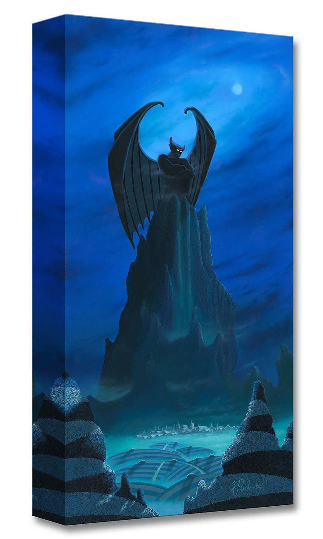 Fantasia Bald Mountain Chernabog Walt Disney Fine Art Michael Provenza ...
