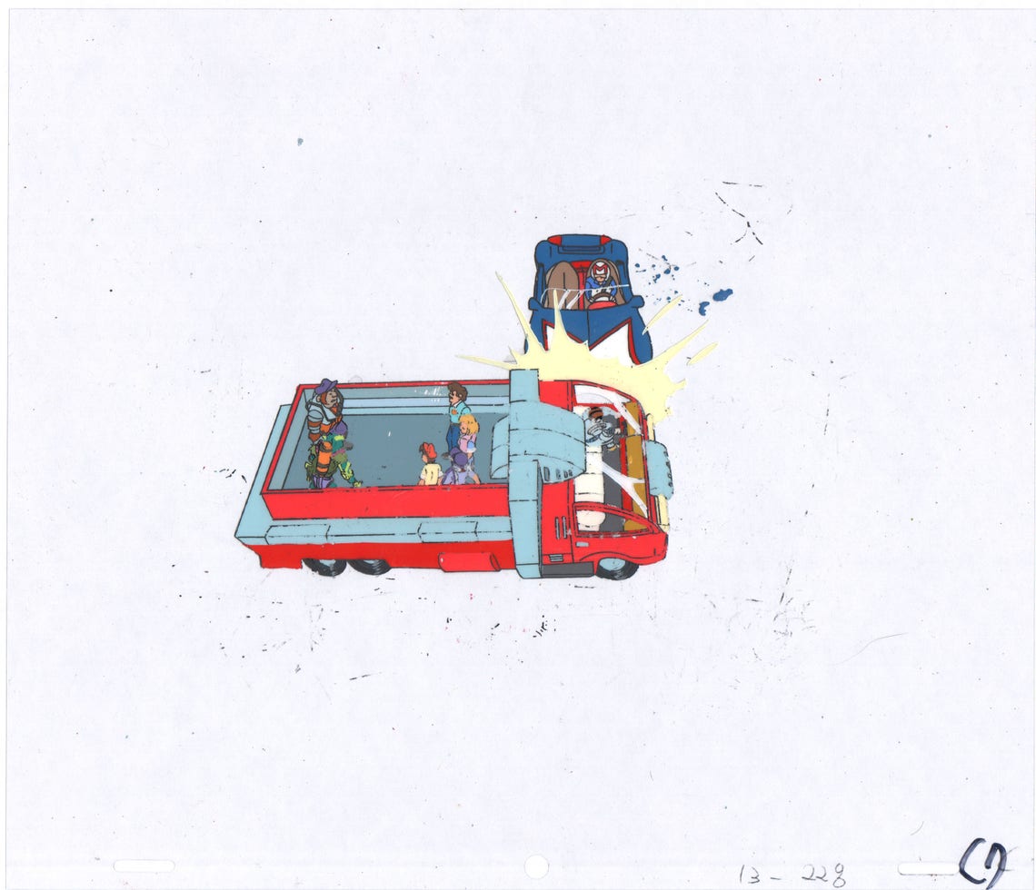 Speed Racer new Adventures Mach Go Go Go Production Cel 2 - Etsy