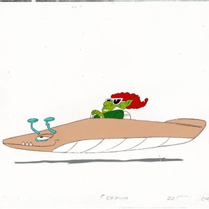 Monster Mania Original Production Animation Cel 1995 Fox Ch - Etsy