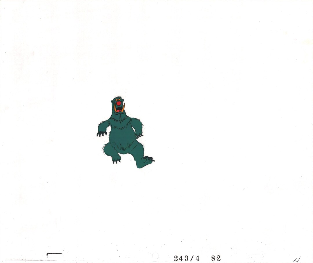 Trollkins Animation Production Cel and Drawing 1981-82 Hanna Barbera 4 ...