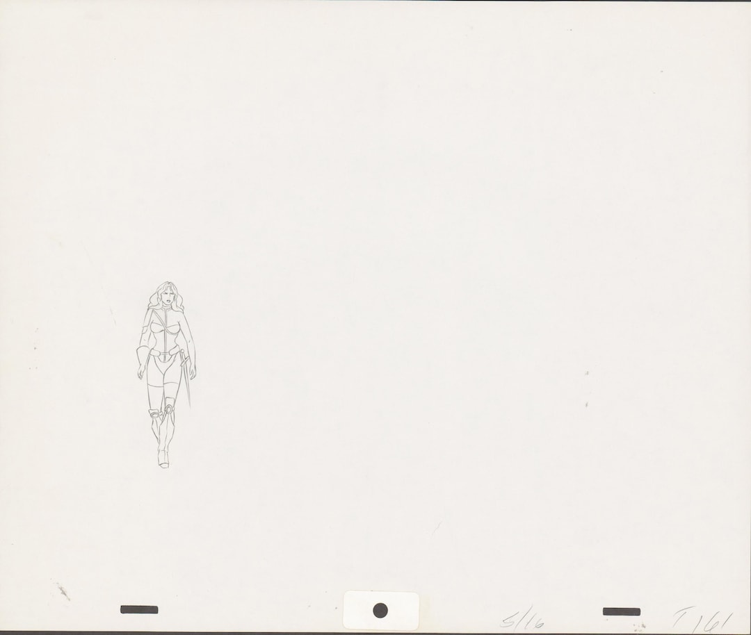 Heavy Metal Taarna Vintage Original Production Hand-drawn Animation Cel ...