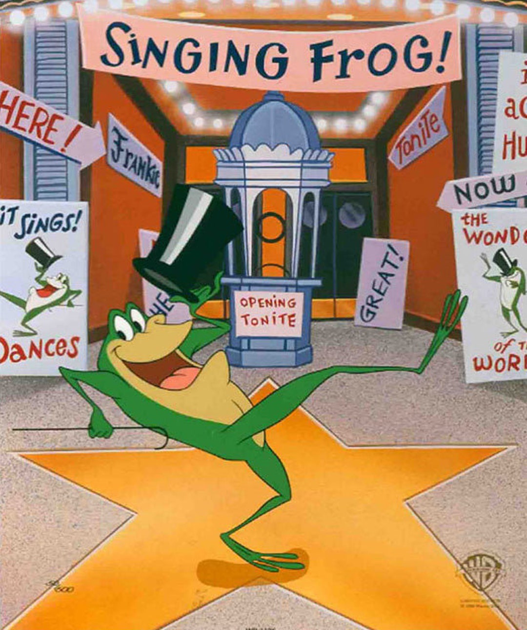Classic Michigan J Frog Looney Tunes Warner Brothers Limited Edition ...