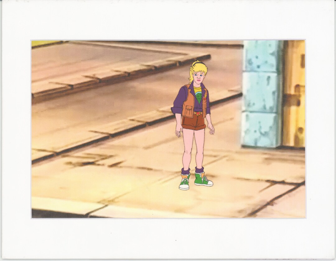 Captain Planet Linka Original Production Animation Cel From DIC 1990-92 ...