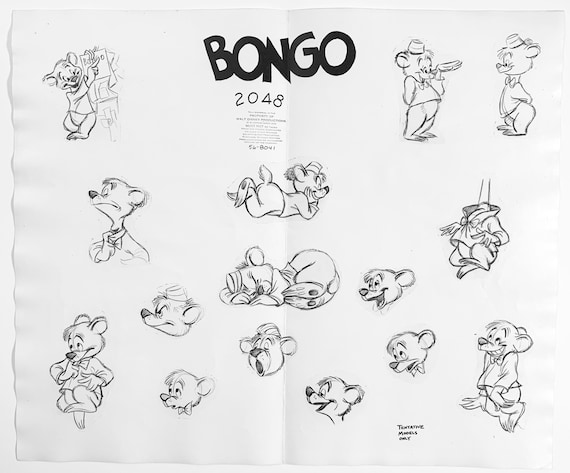 Bongo the Bear from Fun and Fancy Free by Walt Disney | Etsy