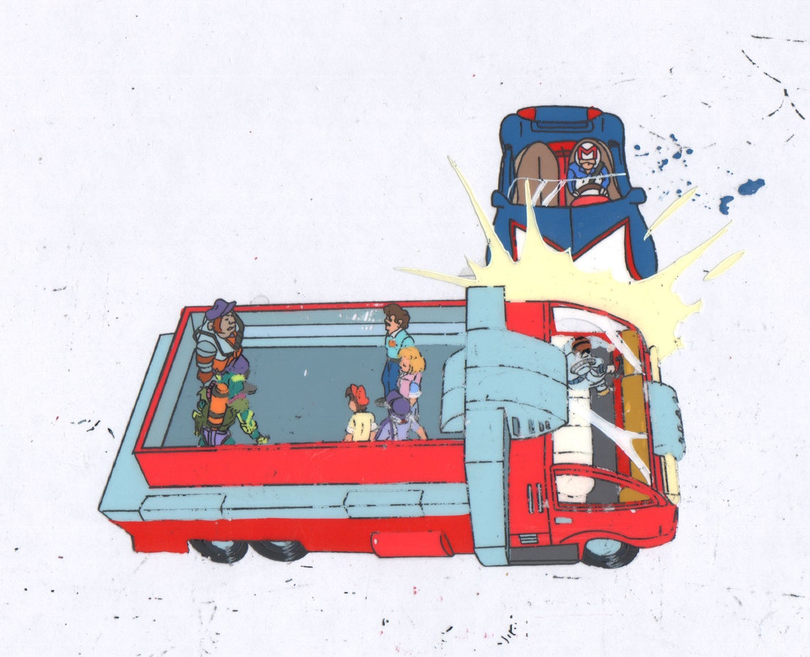Speed Racer new Adventures Mach Go Go Go Production Cel 2 - Etsy