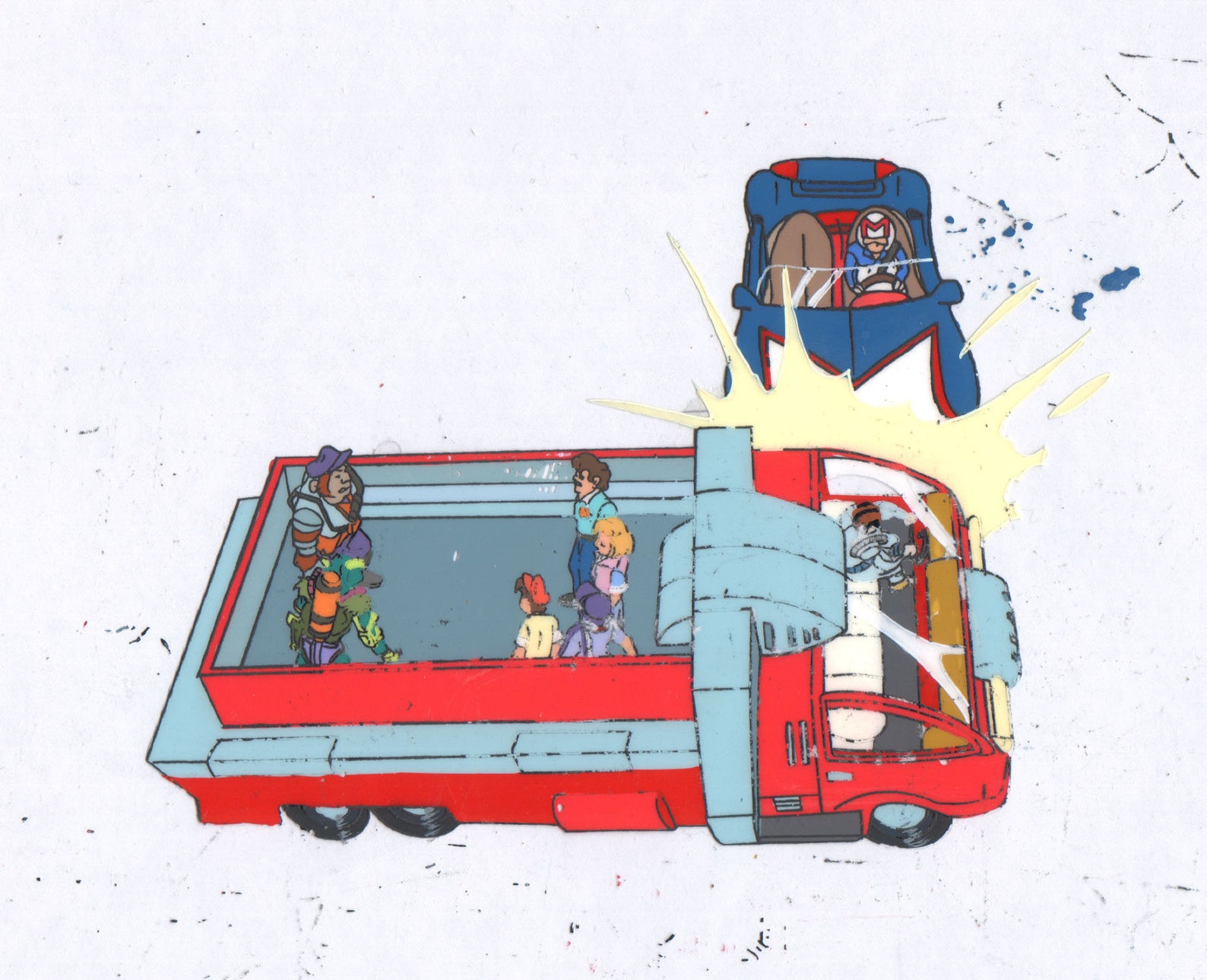 Speed Racer new Adventures Mach Go Go Go Production Cel 2 - Etsy