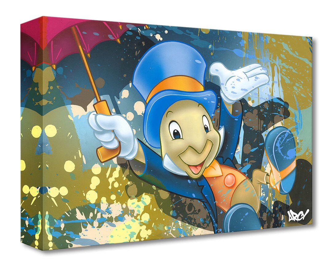 Pinocchio Walt Disney Fine Art by ARCY Limited Edition of 1500 TOC ...