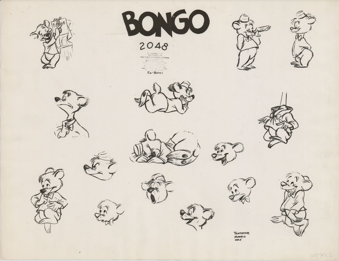 Bongo the Bear From Fun and Fancy Free by Walt Disney Productions and ...