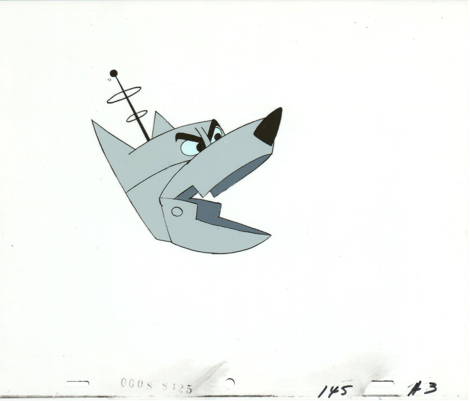 THE JETSONS Robot Dog Production Animation Art Cel Hanna Barbera B3132 ...